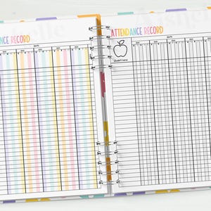 2025-2026 Printable Teacher Planner | Teacher Binder | Bright Floral ...