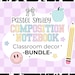 Editable Classroom Soft Clouds Complete Collection Printable Bundle ...