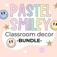 Groovy Garden Classroom Decor Bundle | Retro Colorful Decor - Etsy