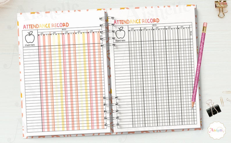 Printable Teacher Planner 2024-2025 Teacher Binder Light Daisy Planner ...