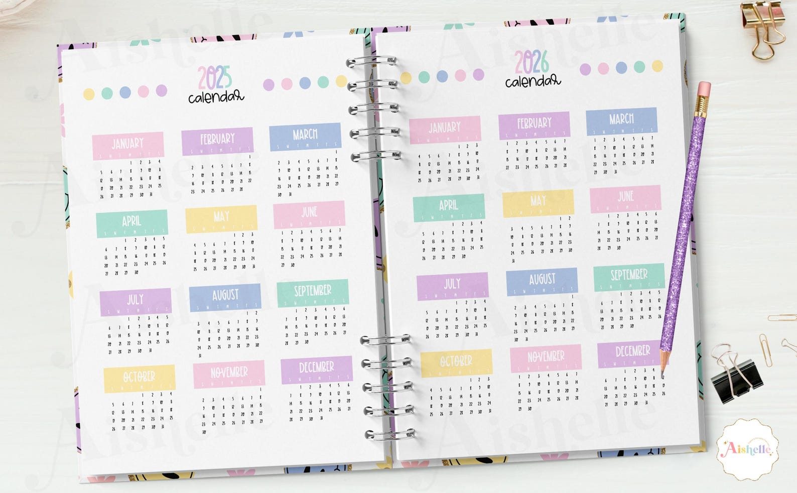 2025-2026 Teacher Planner Printable | Teacher Binder | Pastel Smiley ...