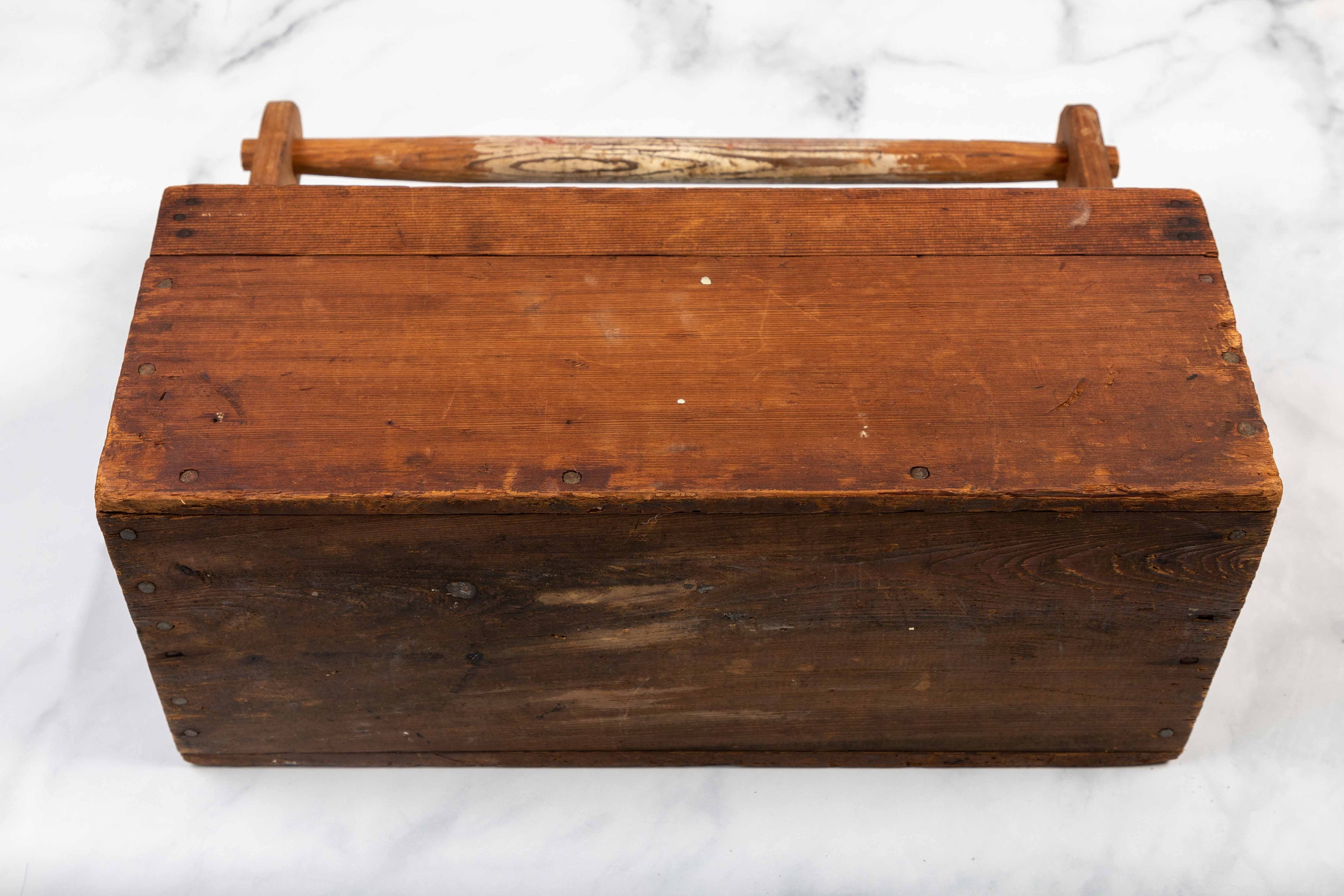 Rustic Farmhouse Wood Tool Box - Etsy