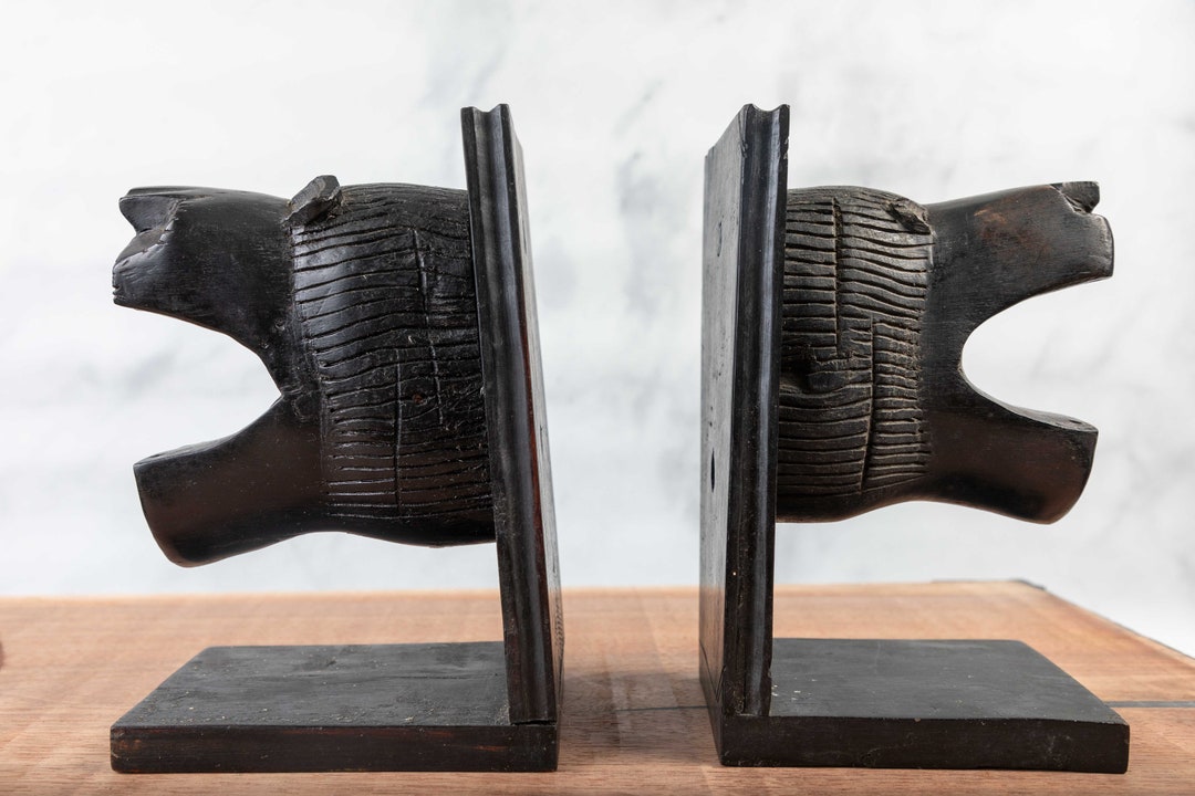 Cheetah Bookends - Etsy