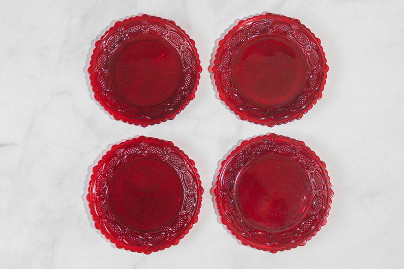 Avon Cape Cod Dinnerware Set of 4 Salad Plates - Etsy