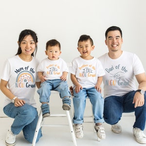 NICU Graduation Family Shirts, Shirts for NICU Siblings Brother and ...
