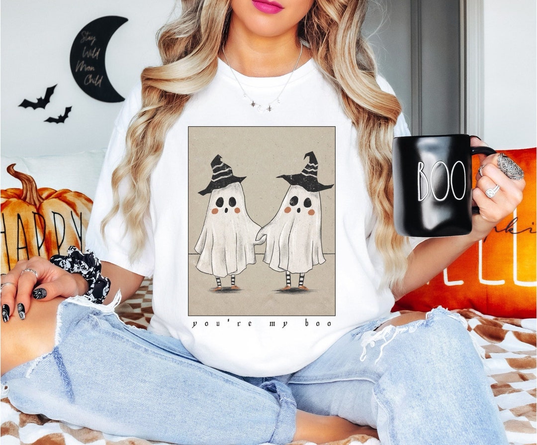 You're My Boo Comfort Colors Cute Couples T Shirt para Halloween ...