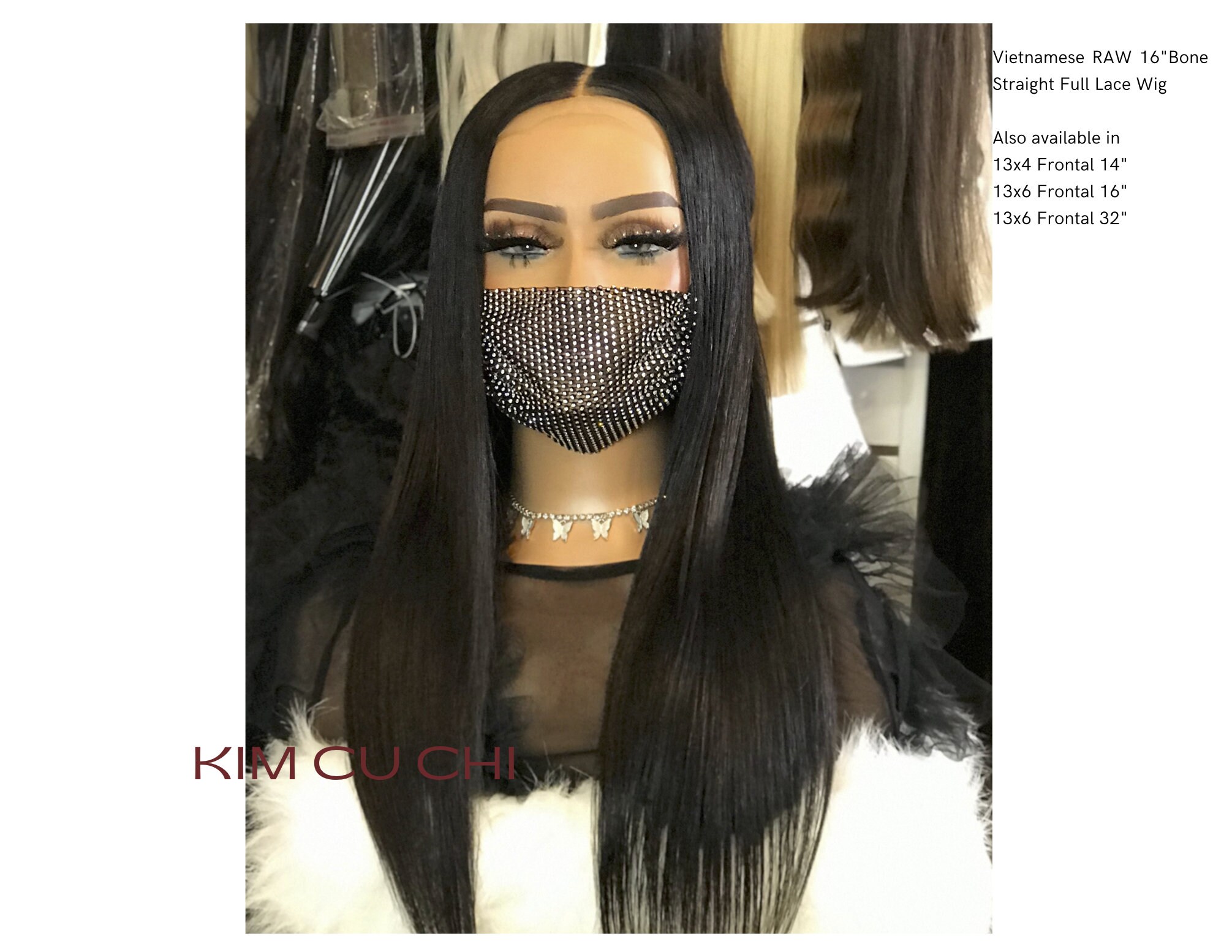 RAW Vietnamese Bone Straight Wigs/full Lace/5x5/13x4 - Etsy