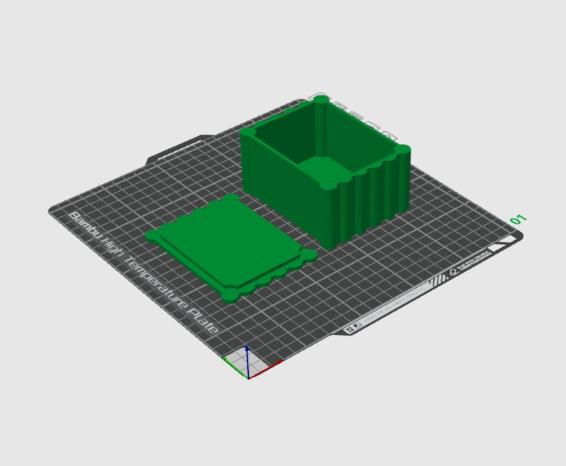 Mini Box STL File - Stackable - 3D Print Storage Box - Etsy UK