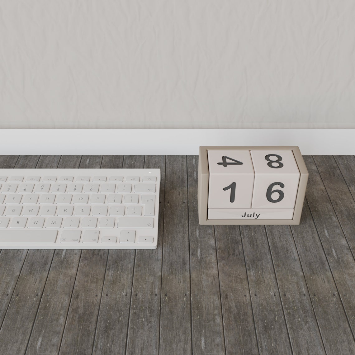 Date Blocks 3D STL Files - 6 Files for 3D Printer - Etsy