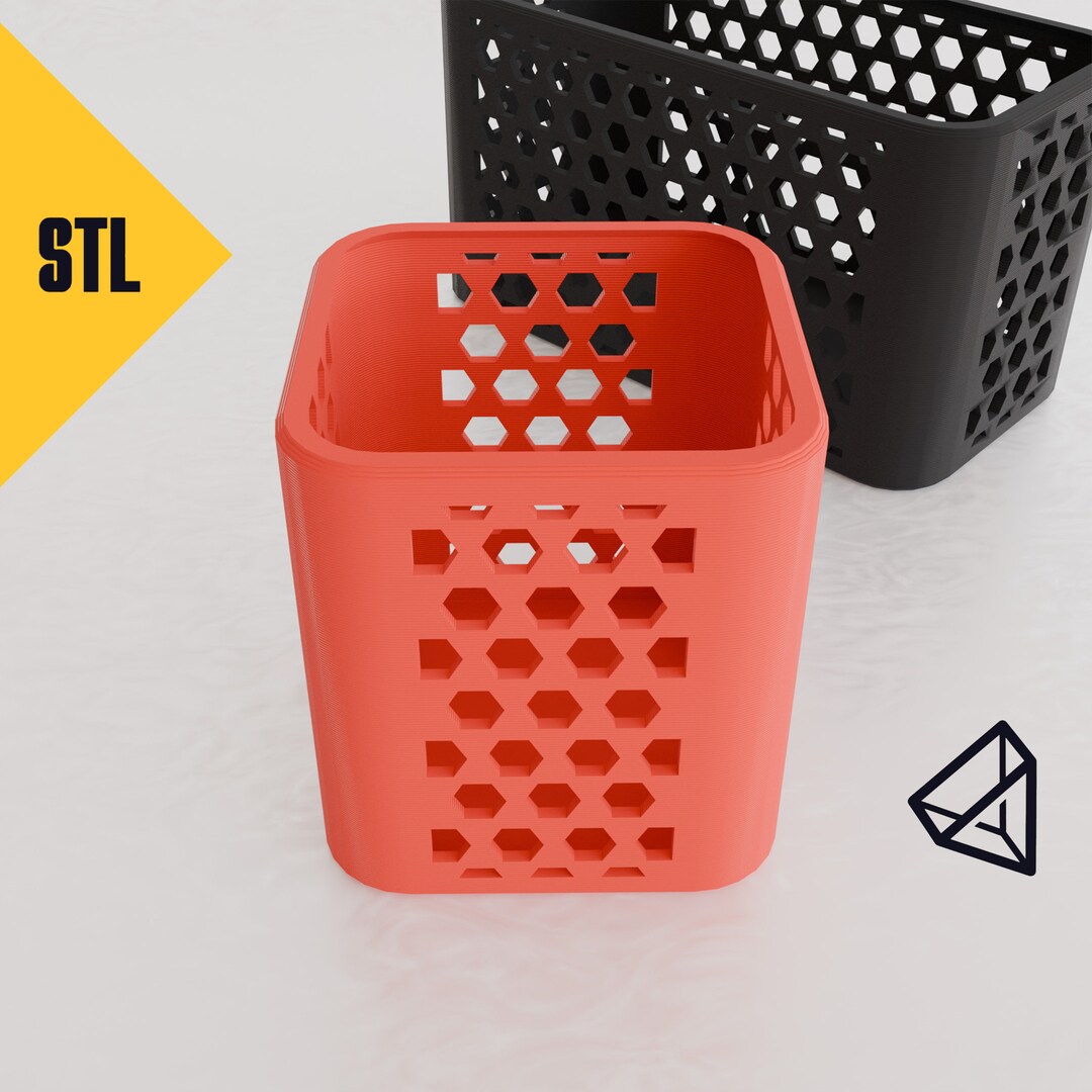 Mini Crates STL DUO-PACK 3D Printable Crate High Quality Storage Crate ...