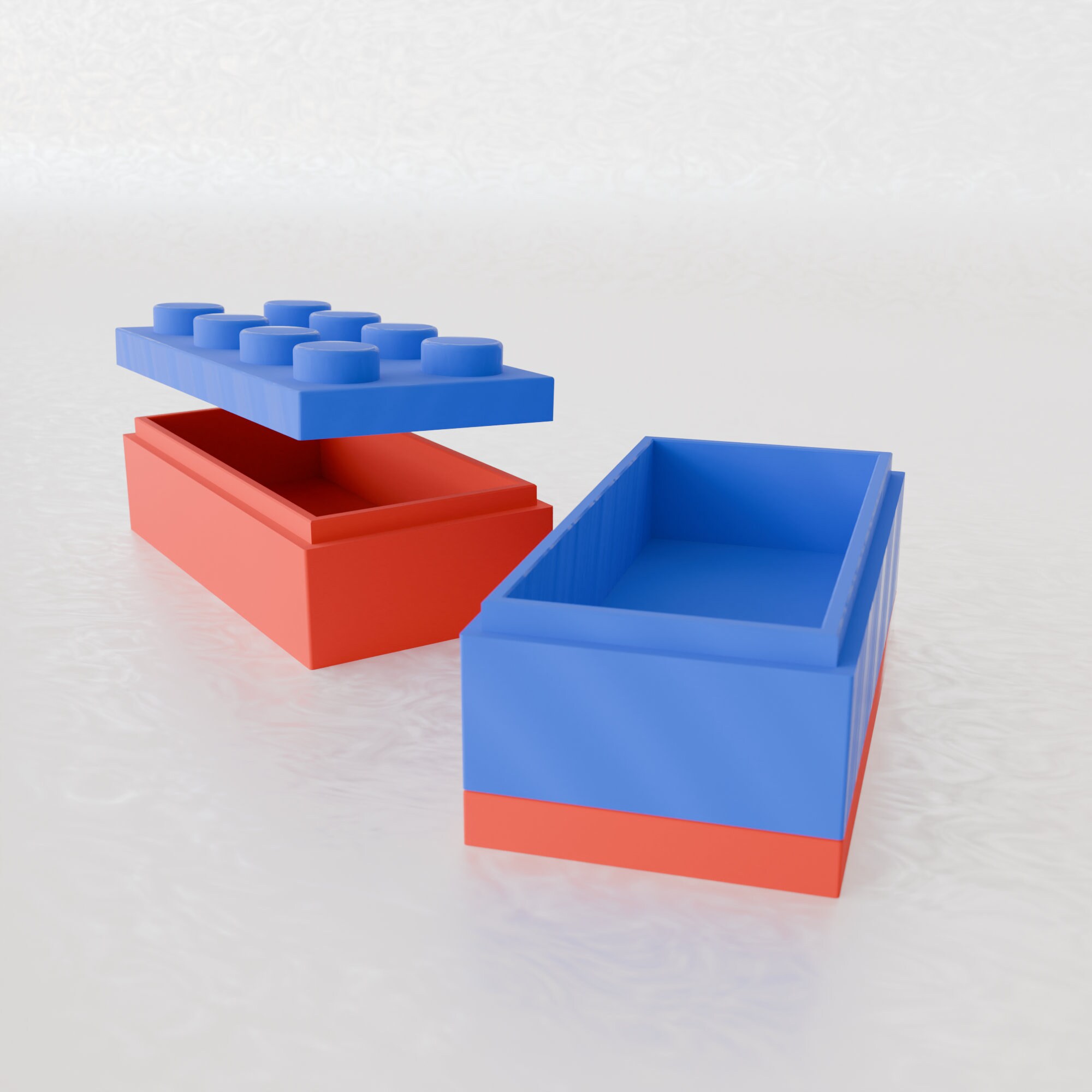 Stackable Box STL File - 3D Print Storage Box - Small Parts Organizer ...