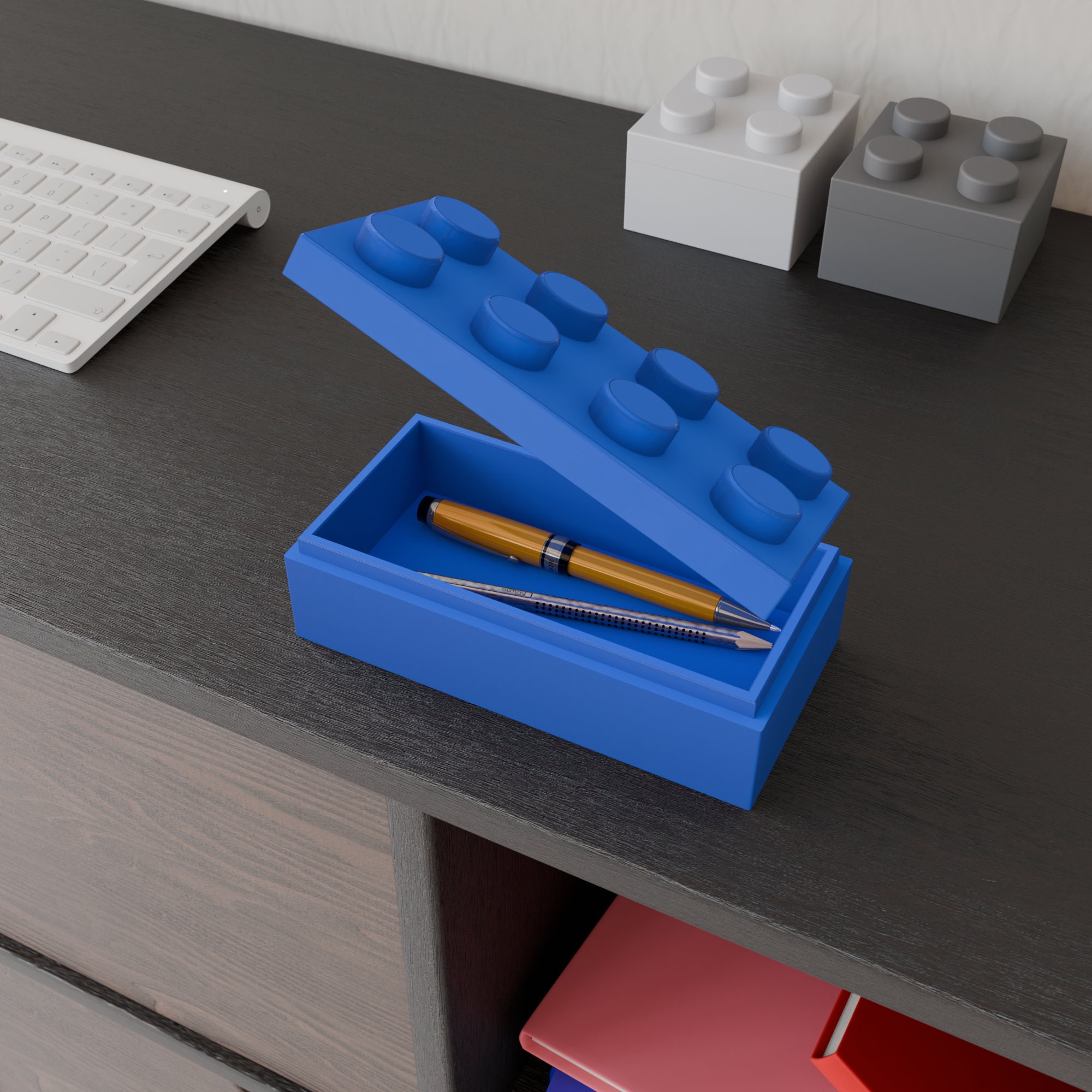 Set of 3 Stackable Boxes STL Files - 3D Print Storage Box - Small Parts ...