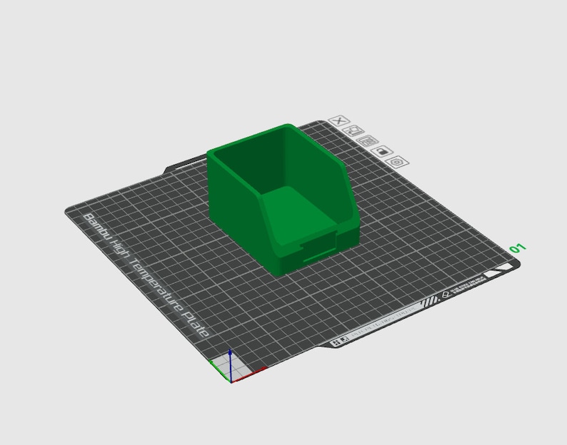 Stackable Parts Boxes STL File - 3D Print Storage Box - Small Parts ...