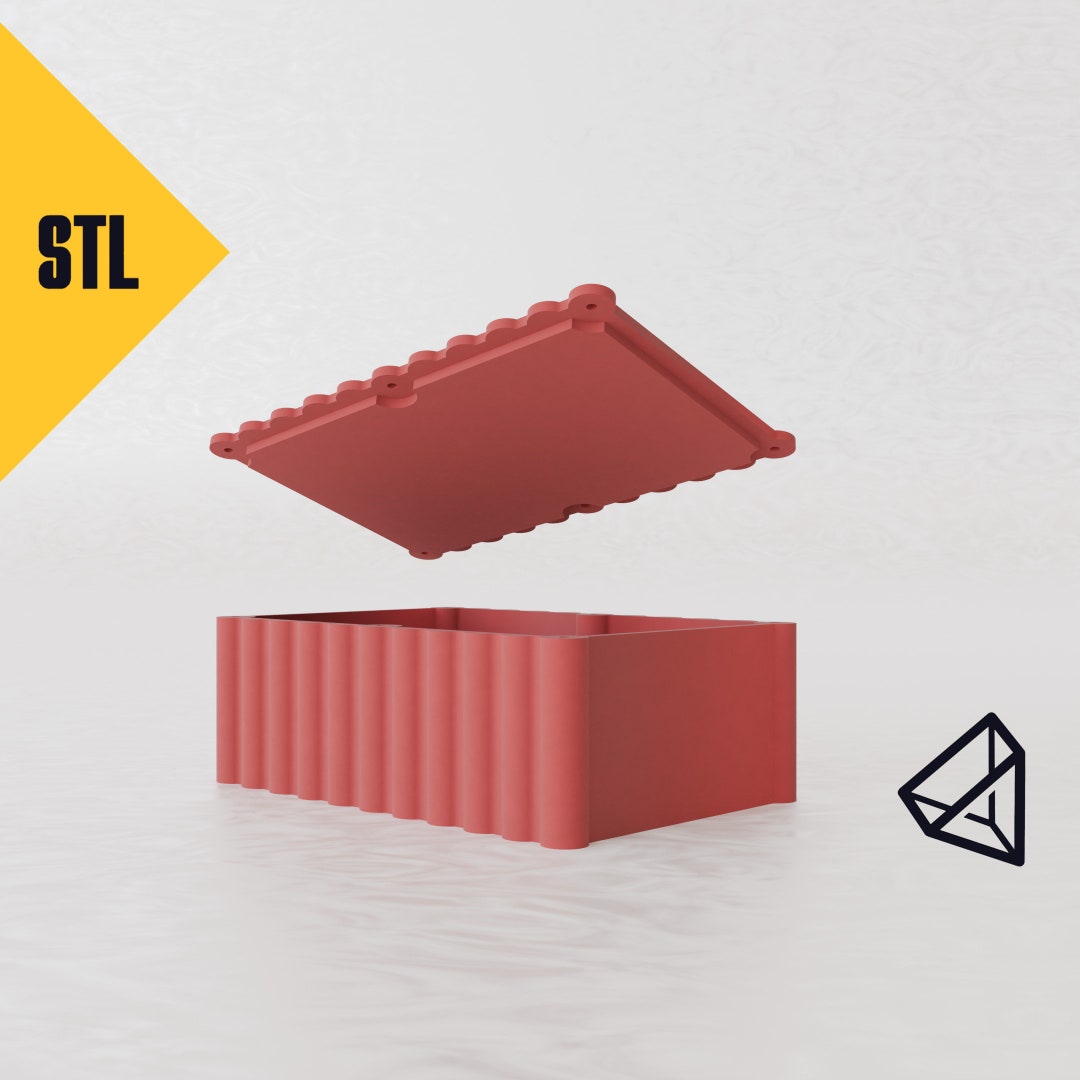 Big Box STL File Stackable 3D Print Storage Box - Etsy