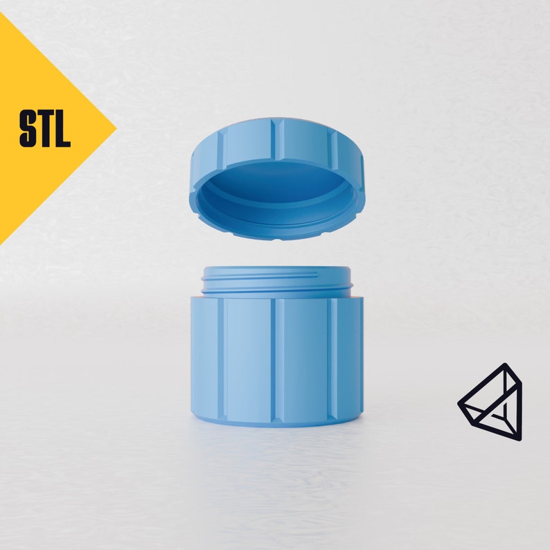 Mini Box WITH LID STL File 3D Print Storage Box Small Parts Organizer ...