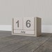 Date Blocks 3D STL Files - 6 Files for 3D Printer - Etsy