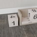 Date Blocks 3D STL Files - 6 Files for 3D Printer - Etsy