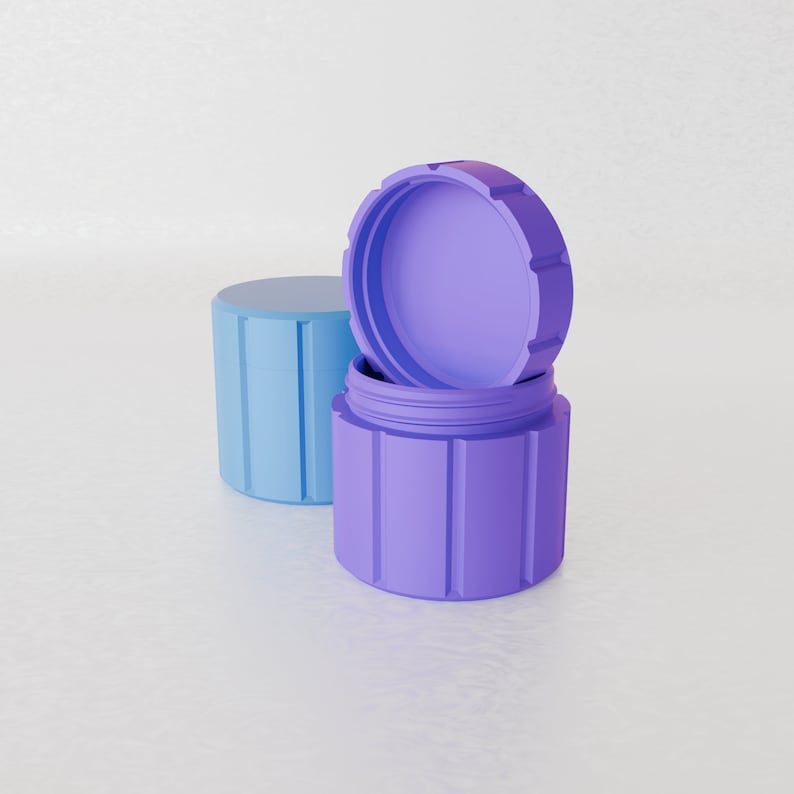 Mini Box WITH LID STL File 3D Print Storage Box Small Parts Organizer ...