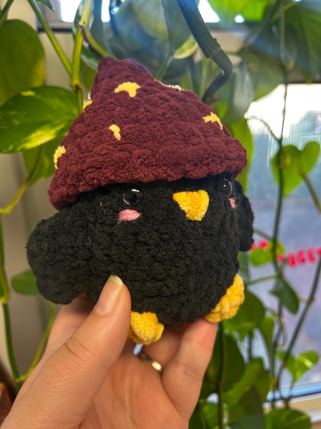 Wizard Crow Amigurumi Crochet Plushie - Etsy
