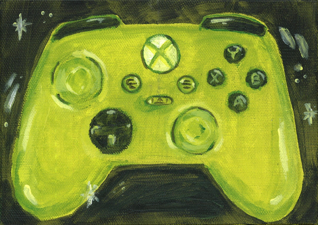Xbox Controller Print - Etsy