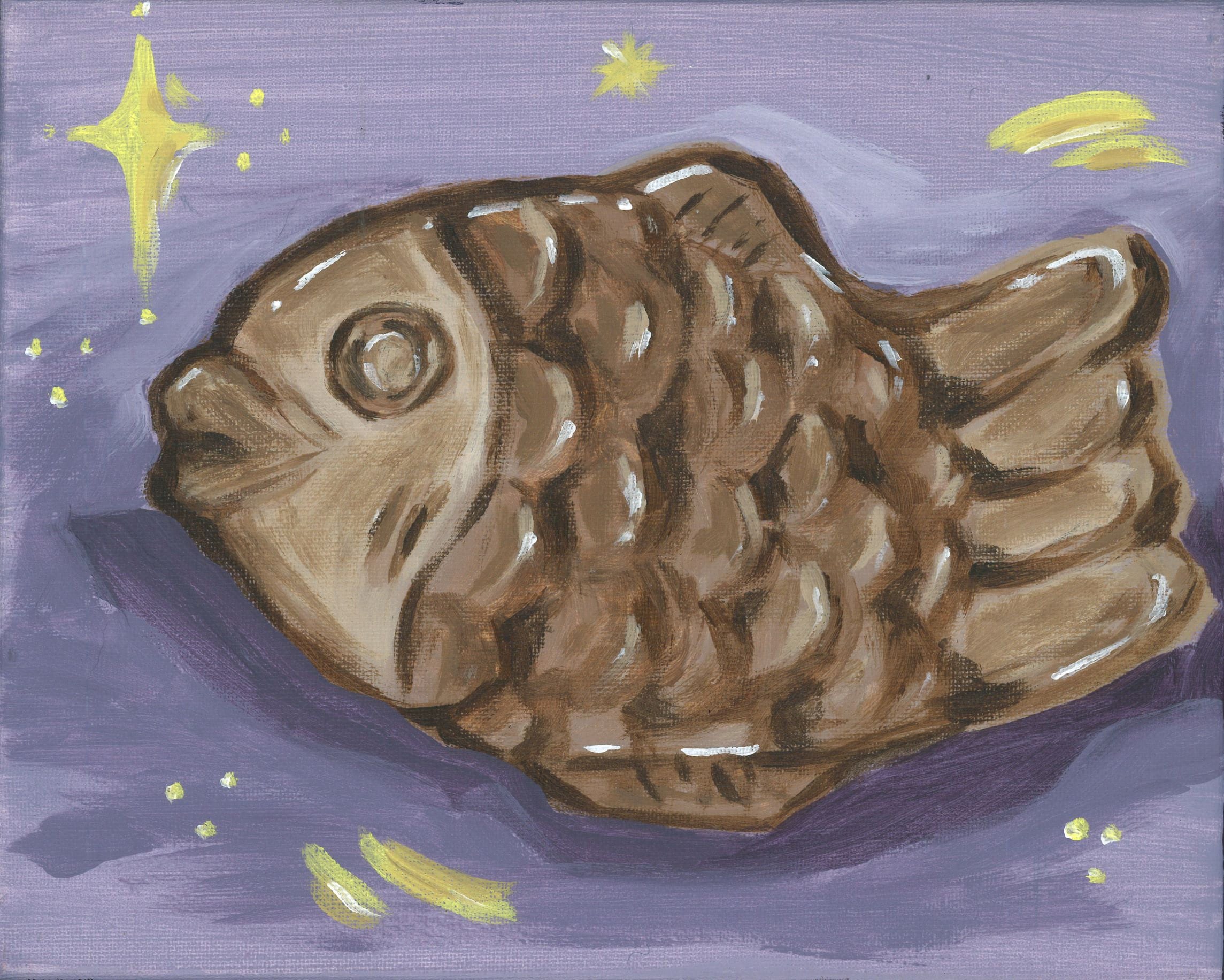 Taiyaki Art Print Kawaii Art Japanese Art Gamer Girl Art Kawaii ...