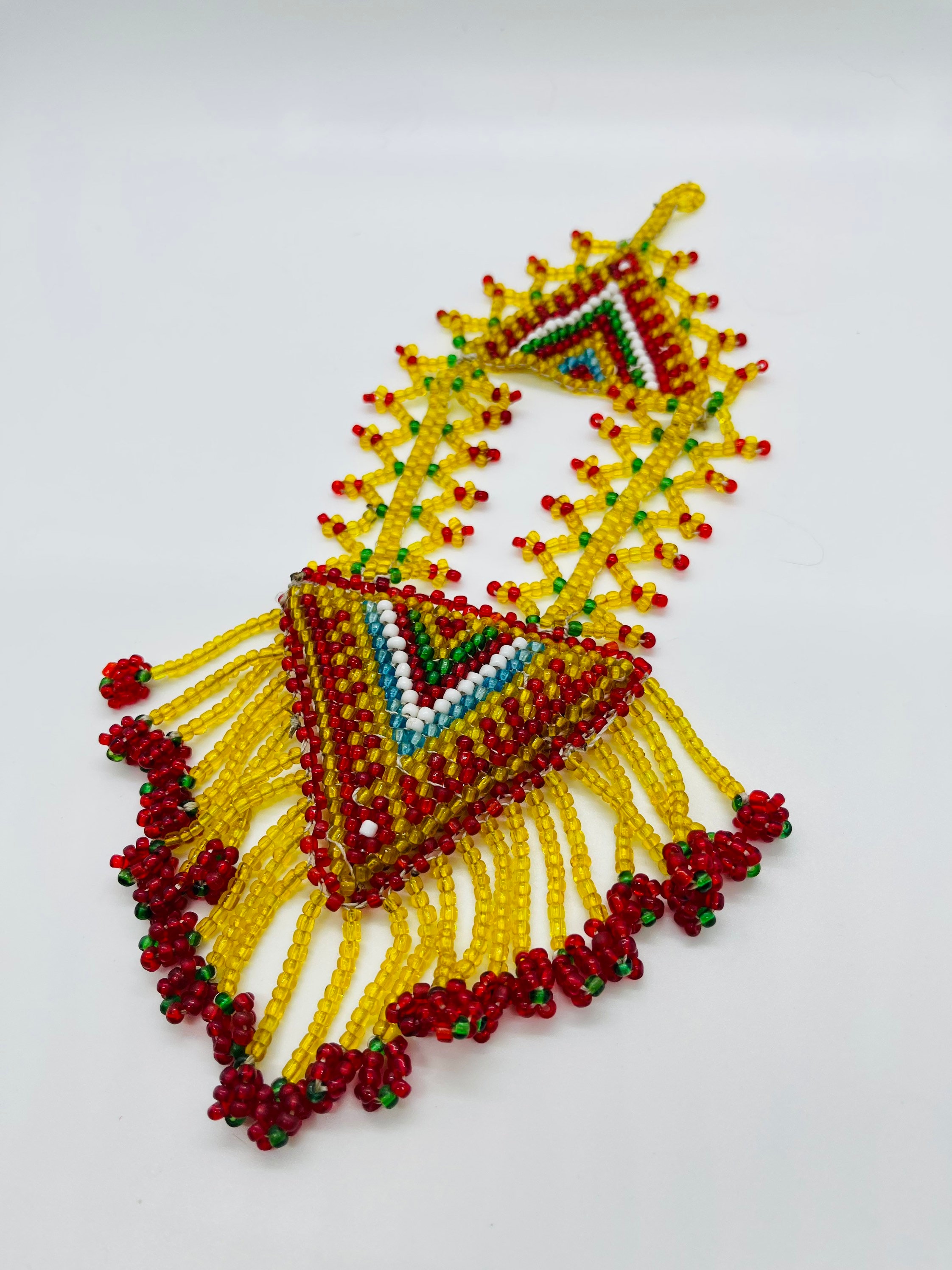 Afghan Art Hand Beaded Talisman Wall Hanging - Etsy
