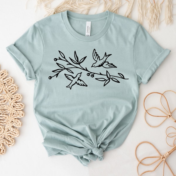 Cute Bird T Shirt - Etsy