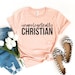 Unapologetically Christian T-shirt, Faith Shirt, Christian Tee, Bible ...