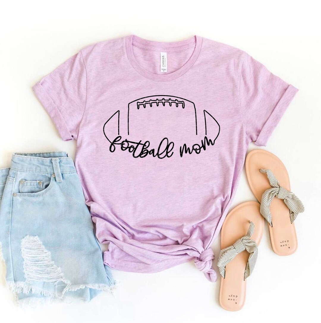 Football Mom T Shirt Game Day Shirt Mothers Day Top Football Season
