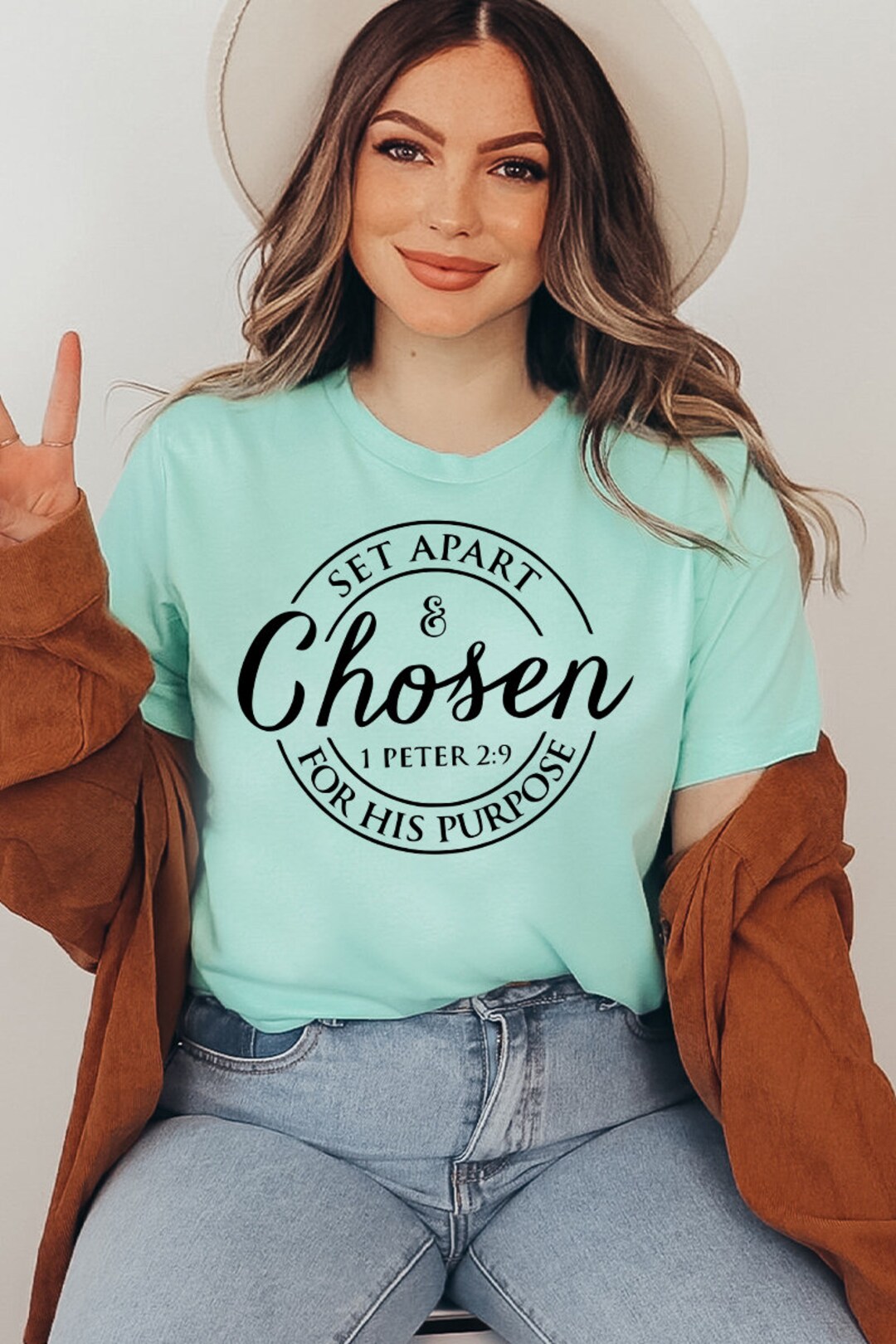 Chosen T-shirt, Christian Shirt, Halloween Tee, Ghost Boo Top, Stay ...