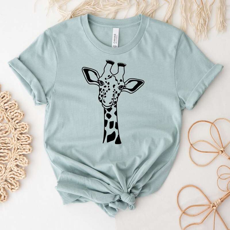 Giraffe T Shirt - Etsy