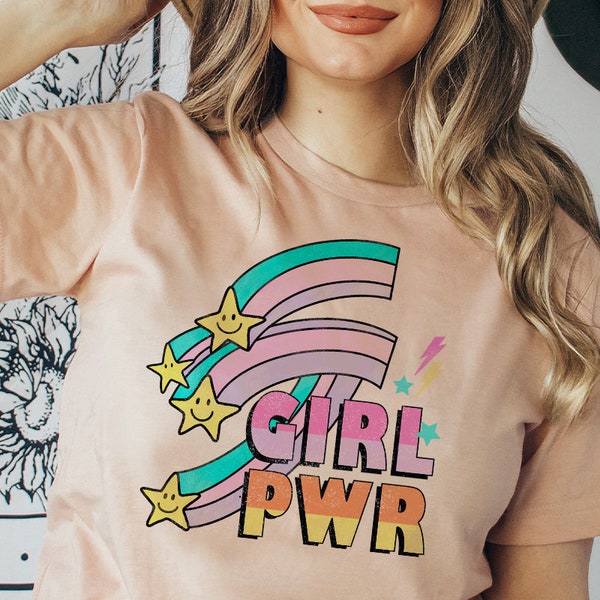 Girl Power T Shirt - Etsy