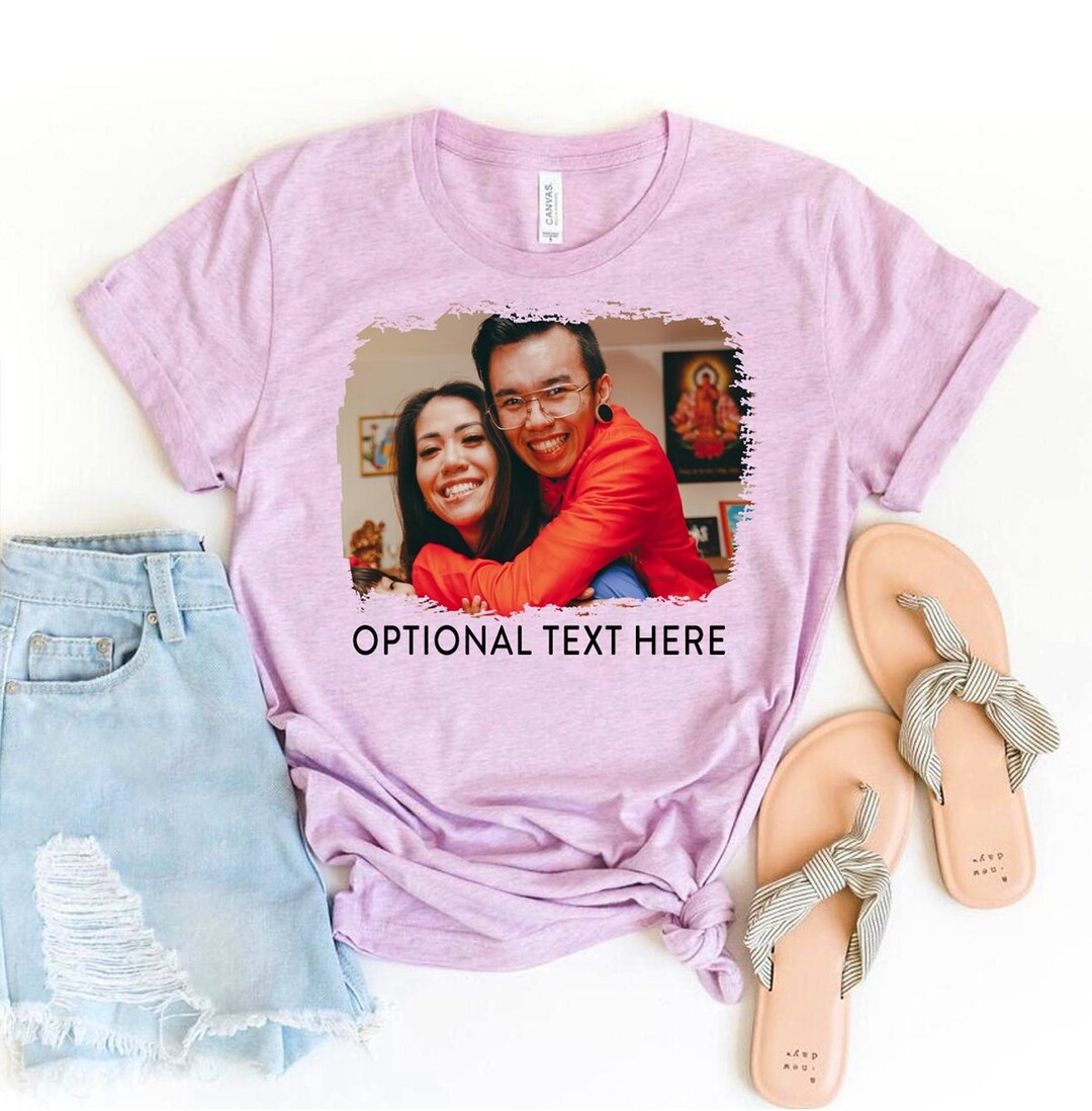 Personalized Shirt, Customize Gift, Custom Tshirt, Custom Picture Tee ...