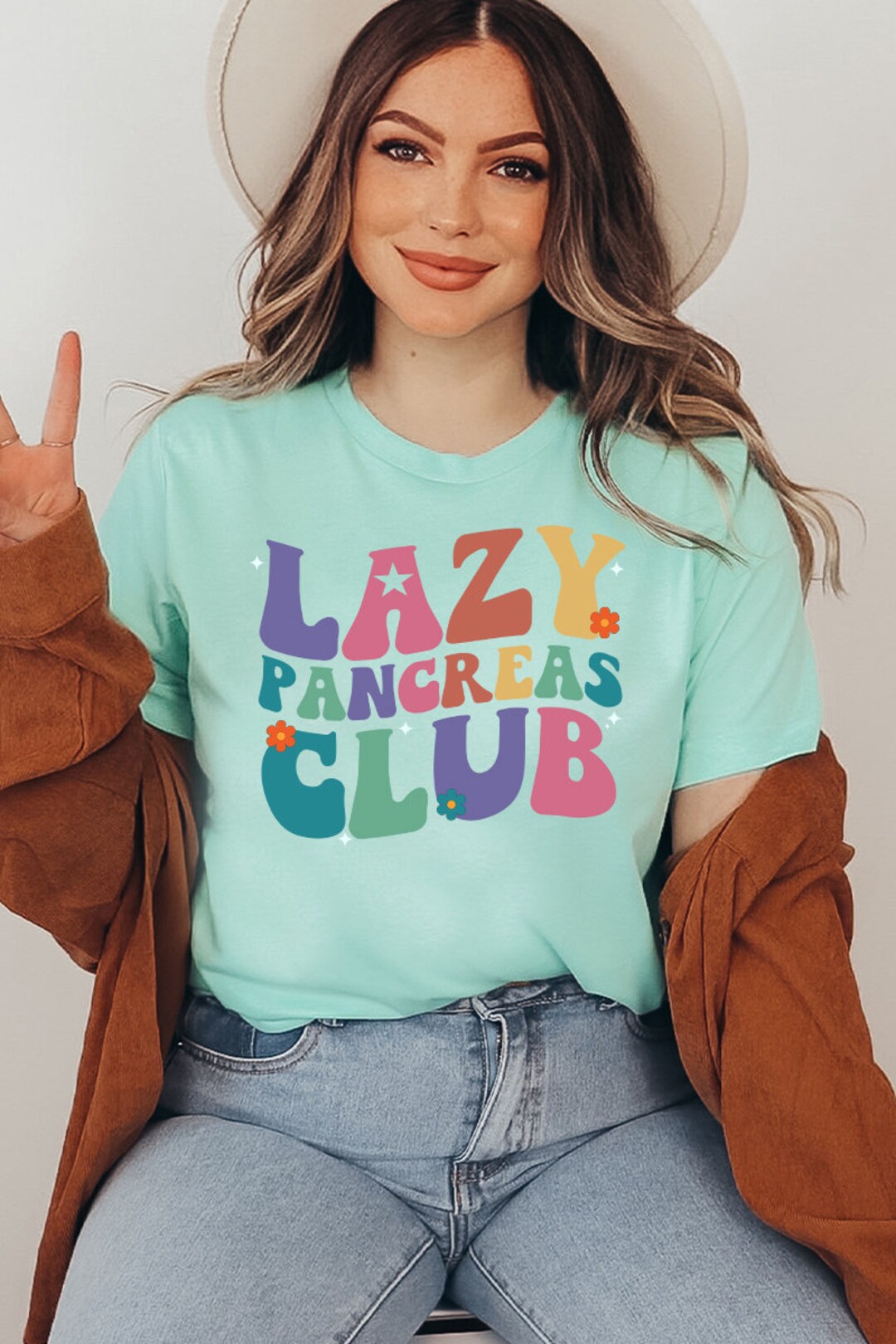 Lazy Pancreas Club T-shirt, Diabetes Awareness Shirt, World Diabetes ...
