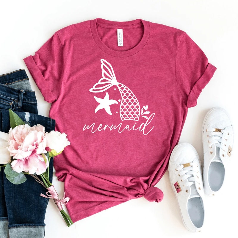 Mermaid T Shirt - Etsy