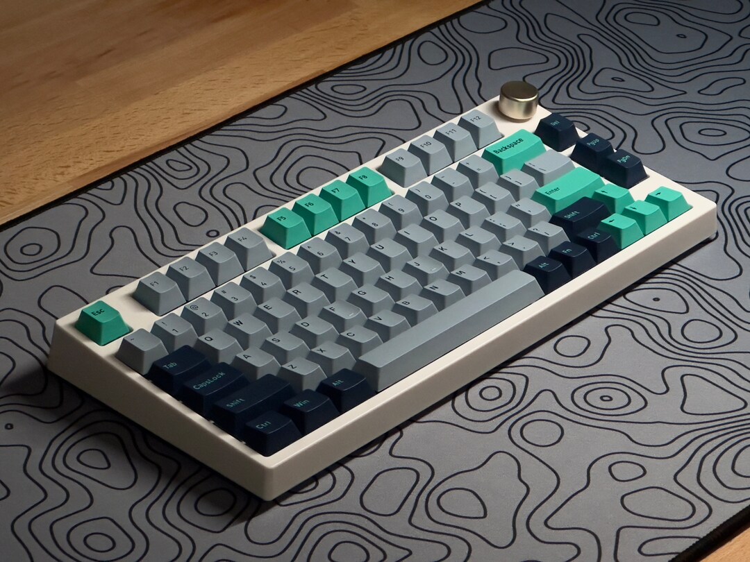 Custom 75% Mechanical Keyboard With Hand-lubed Switches Ready to Ship ...