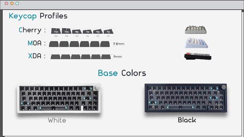 Custom GMK67 Mechanical Keyboard | 65% Layout | Customize Your Own ...