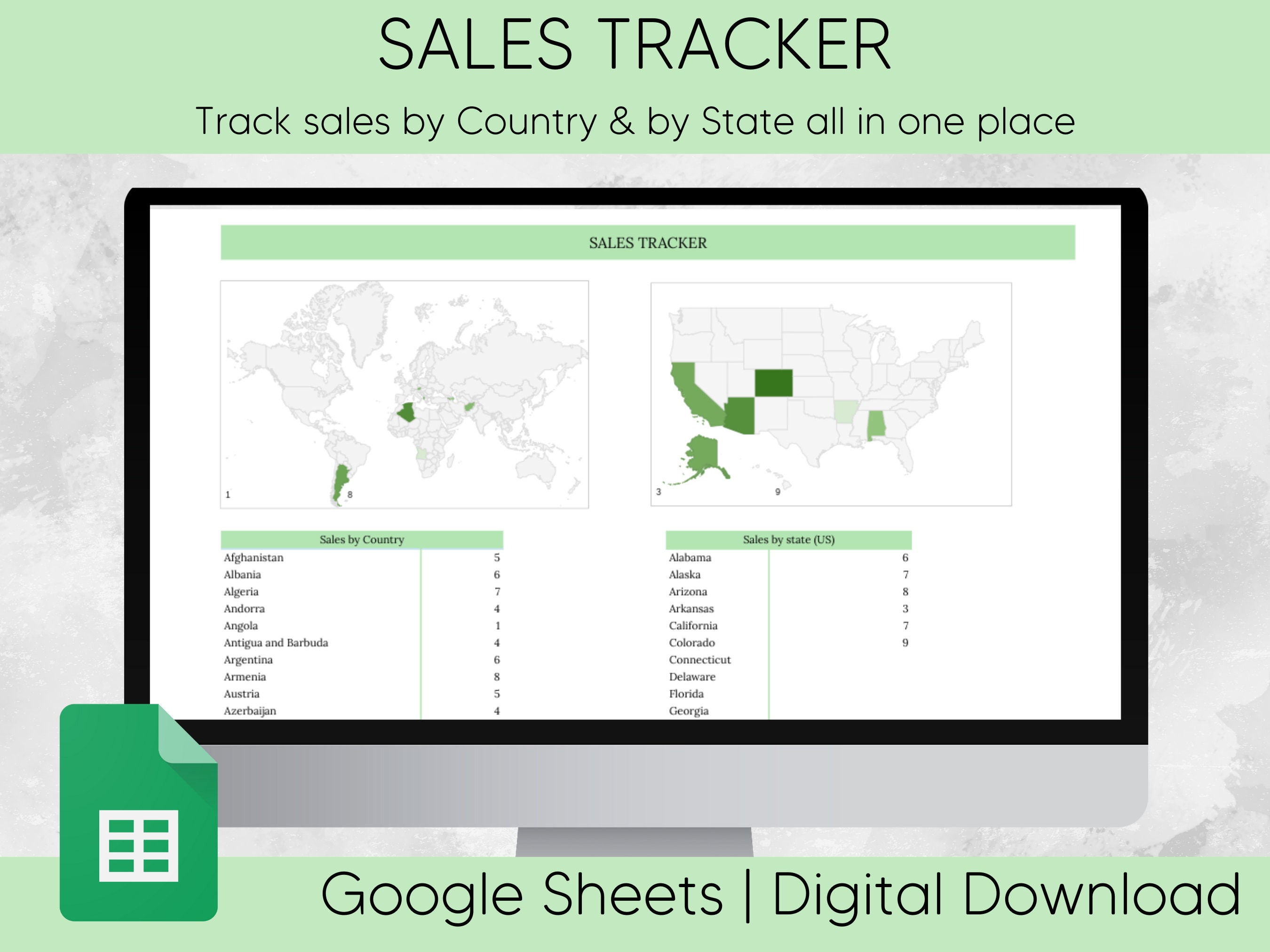Order Tracker Spreadsheet, Inventory Manager, Order Tracker Google ...