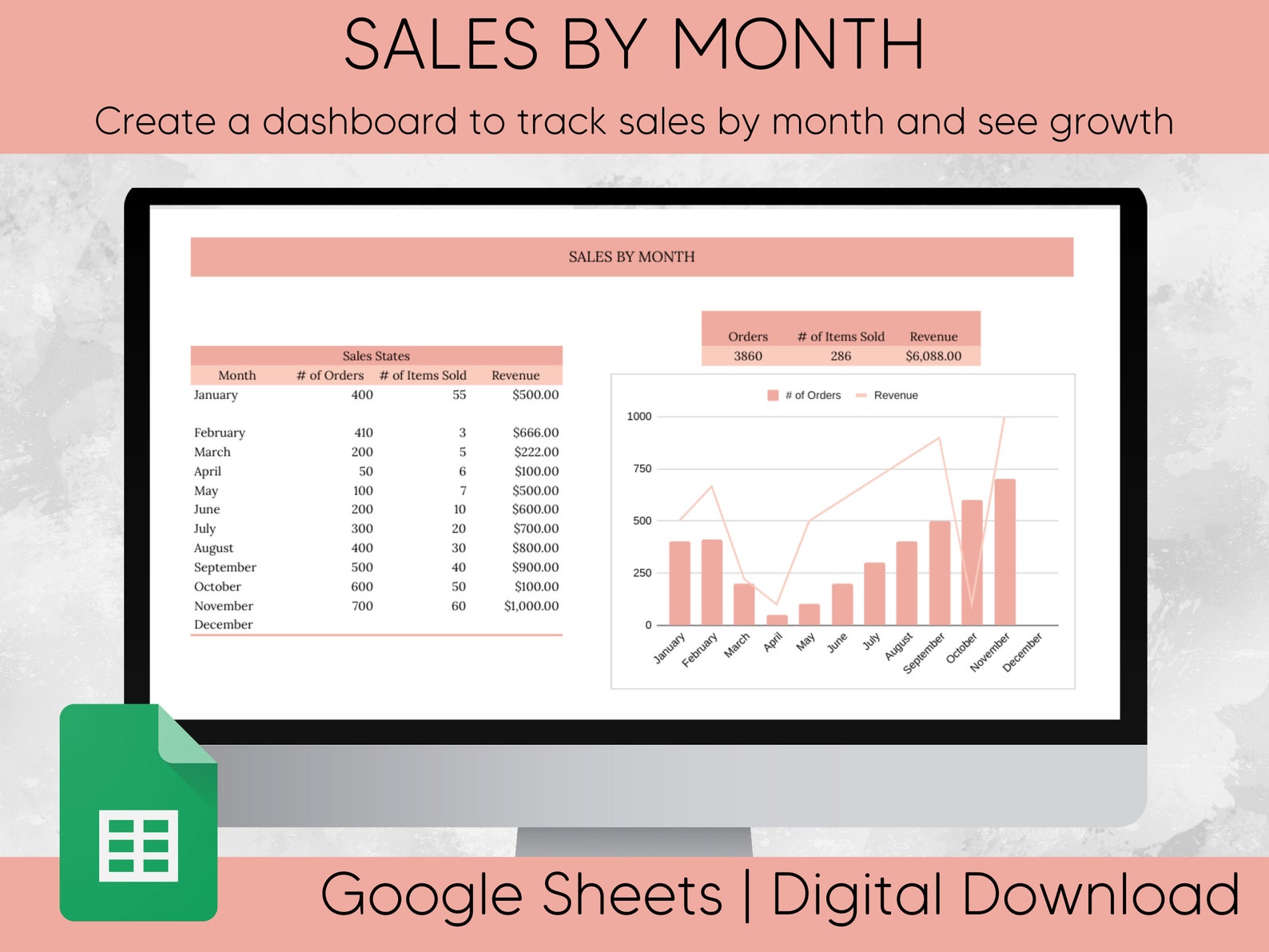 Order Tracker Spreadsheet, Inventory Manager, Order Tracker Google ...