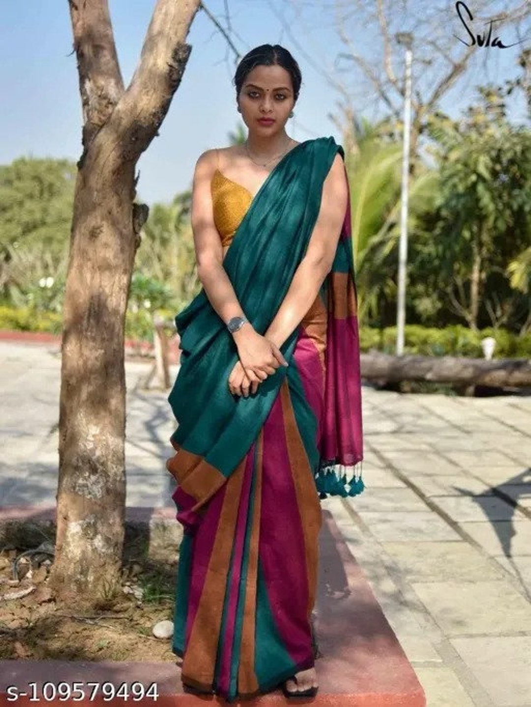 Beautiful Colours/color Saree for Women & Girls Cotton Silk - Etsy