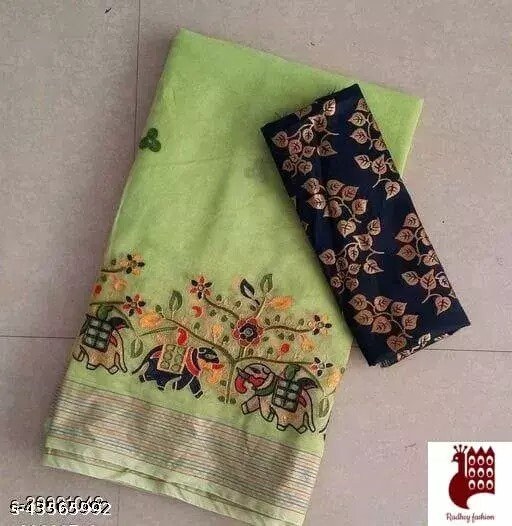 Beautiful Colours/color Saree for Women & Girls Cotton Sari - Etsy