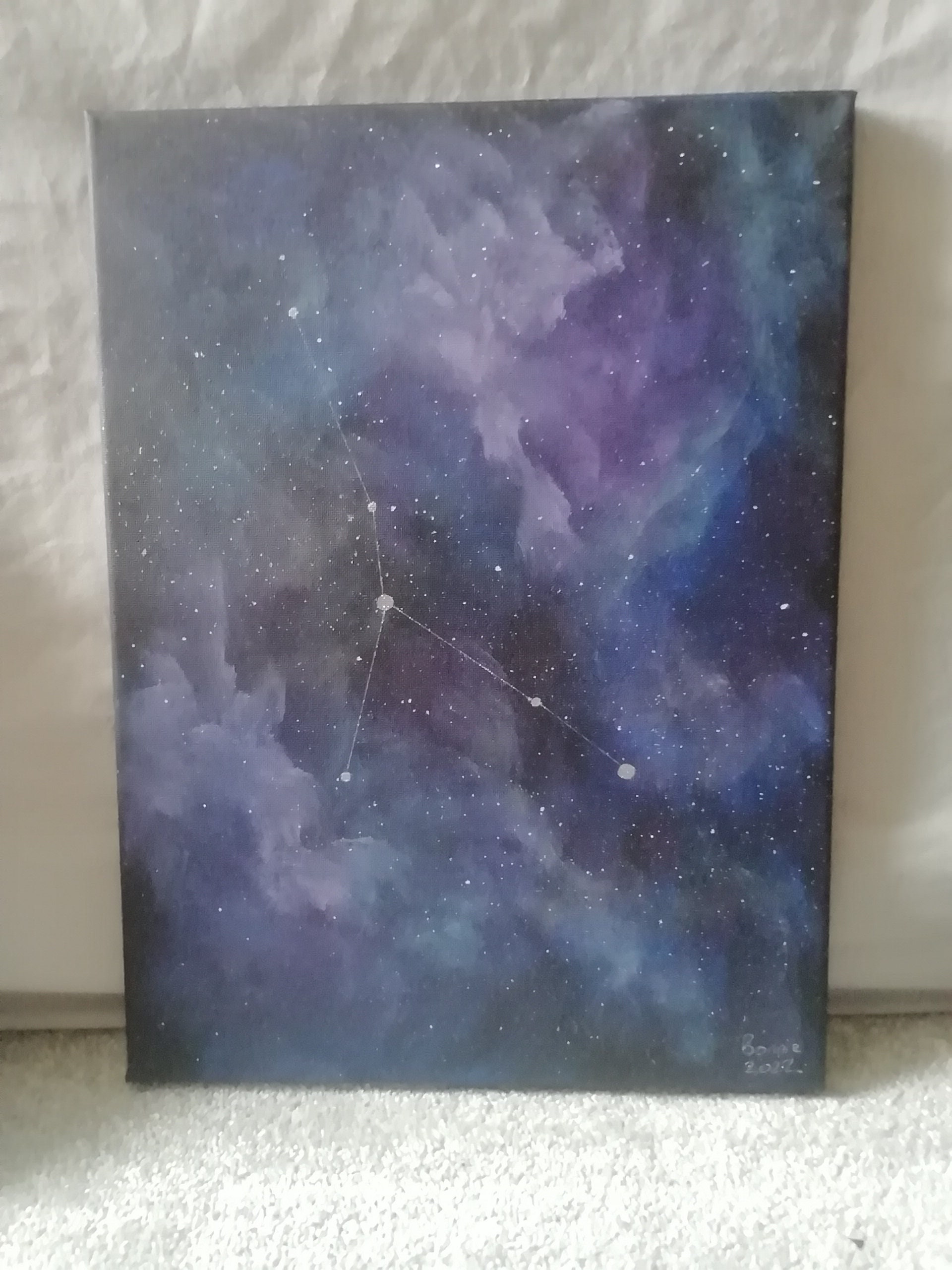 Bespoke Zodiac Constellation Paintings - Etsy