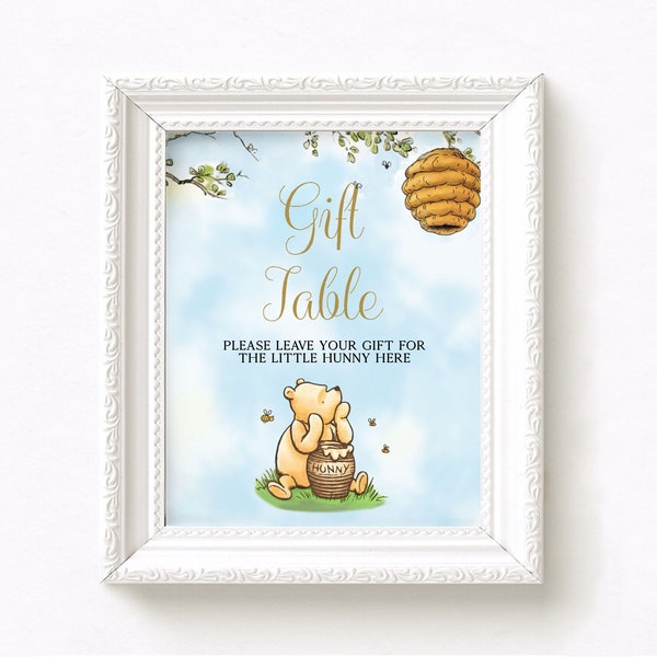 Winnie the Pooh Sign - Etsy