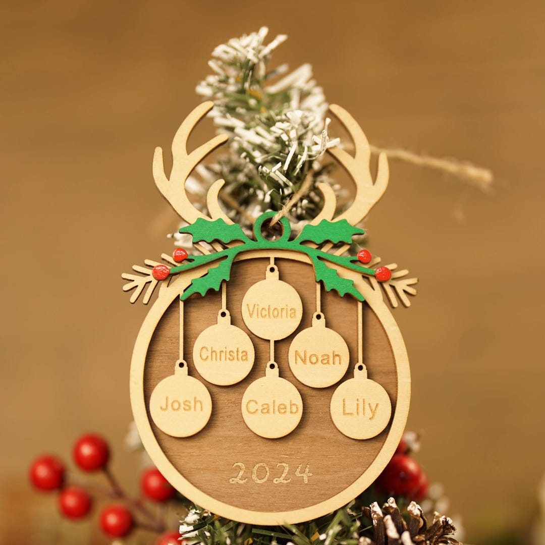 Custom Christmas Wooden Decorations,christmas Tree Decorations,custom ...