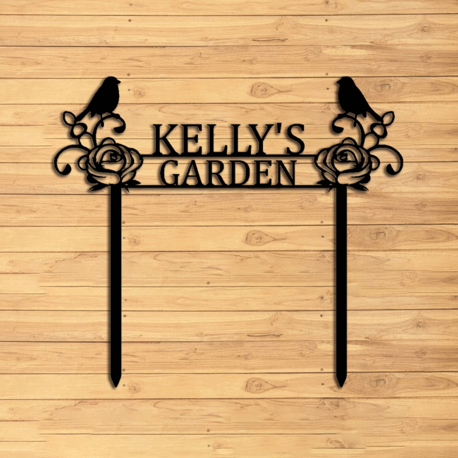Custom Garden Metal Signs-metal Garden Stake - Etsy