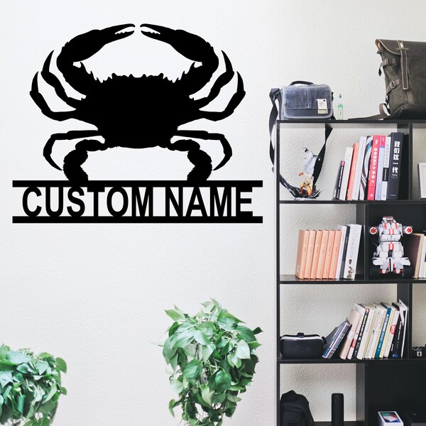 Crab Sign - Etsy