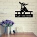 Custom Goat Metal Wall Signs-personalized Goat Metal Wall Art-goat ...