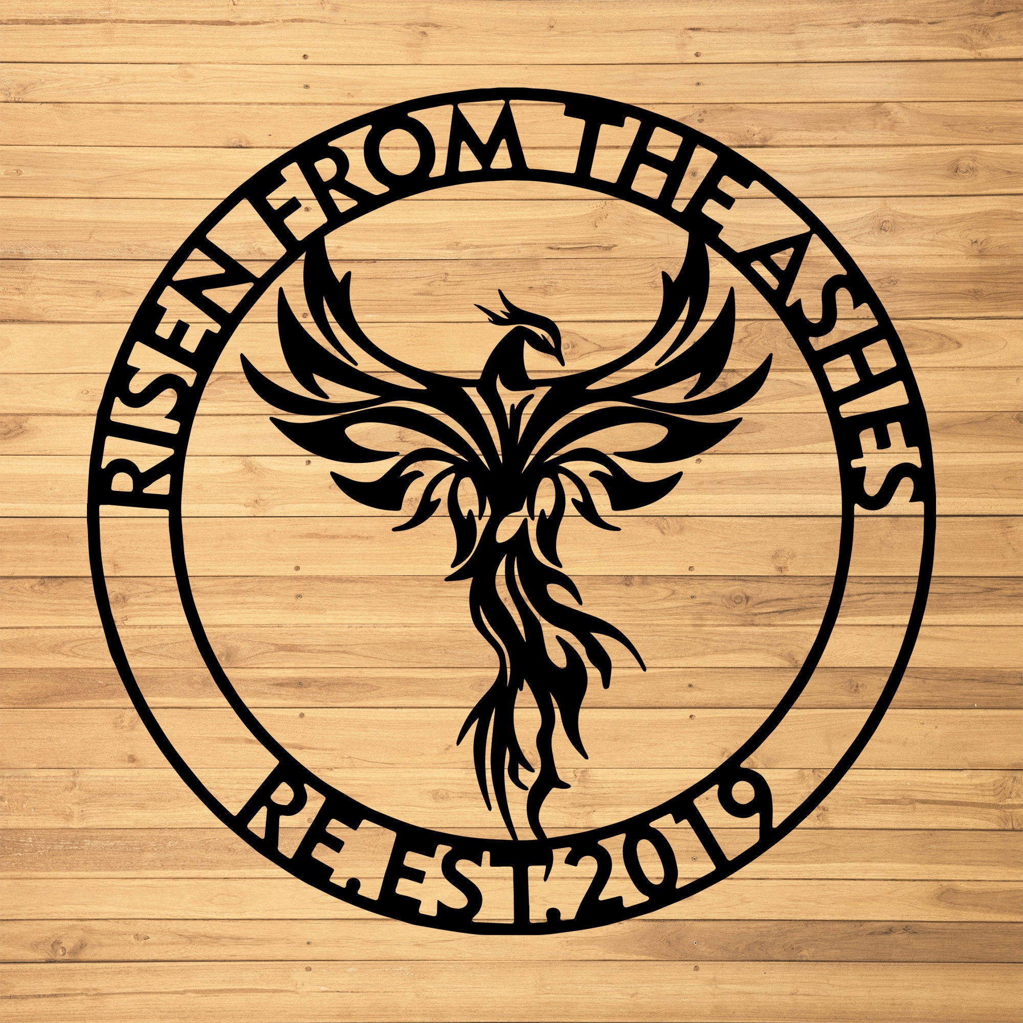 Custom Phoenix Metal Wall Signs-personalized Phoenix Metal Wall Art ...