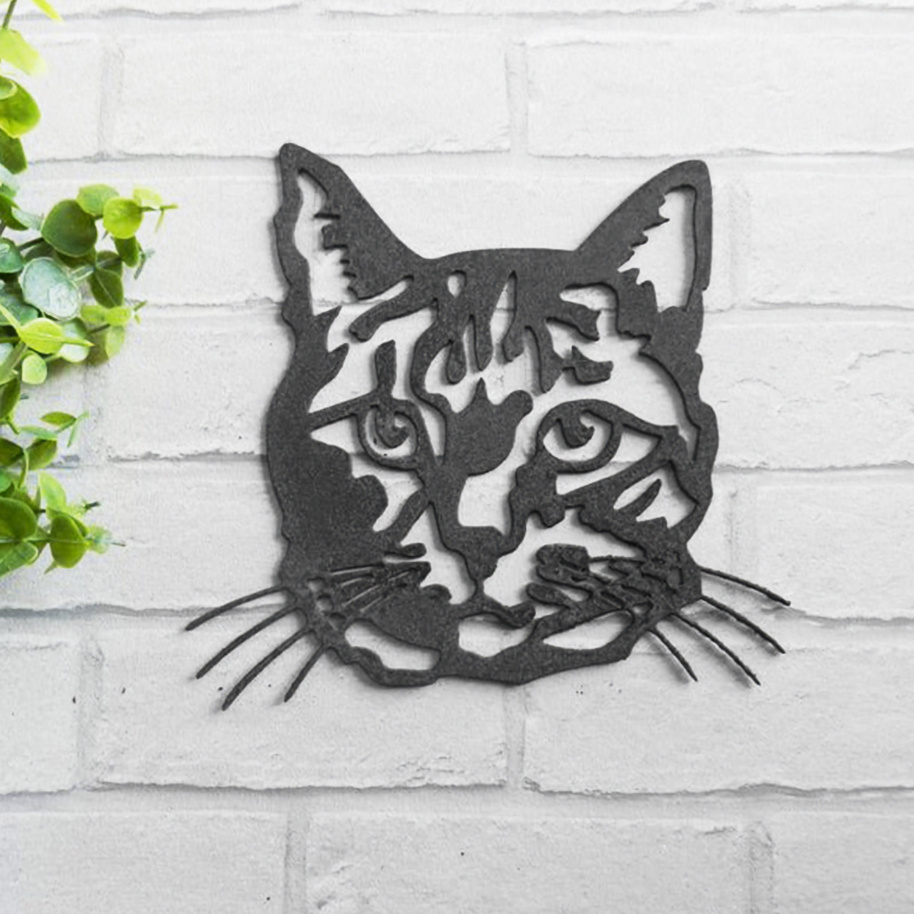Handmade Cow Metal Wall Art-cat Metal Wall Art-sheep Metal Wall Art ...