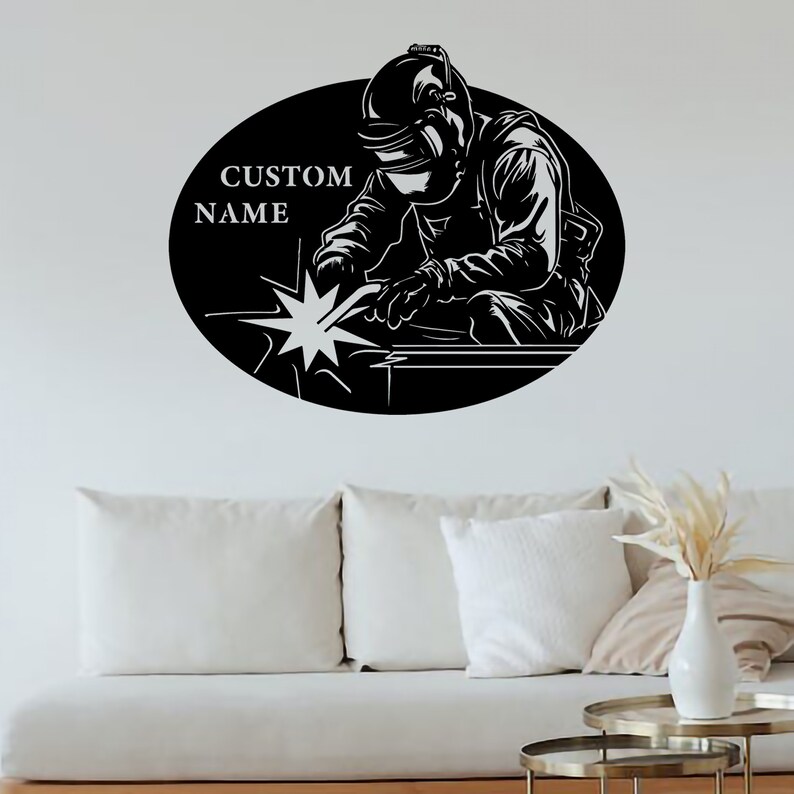 Benutzerdefinierte Schweißer Metallwand Led Schilder-Personalisierte ...
